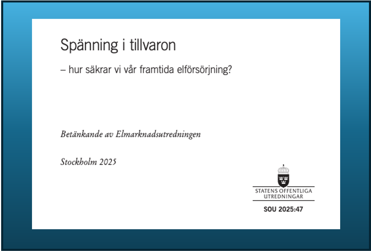 Utredning framtidssäkrar elsystemet - Fyrbodals kommunalförbund